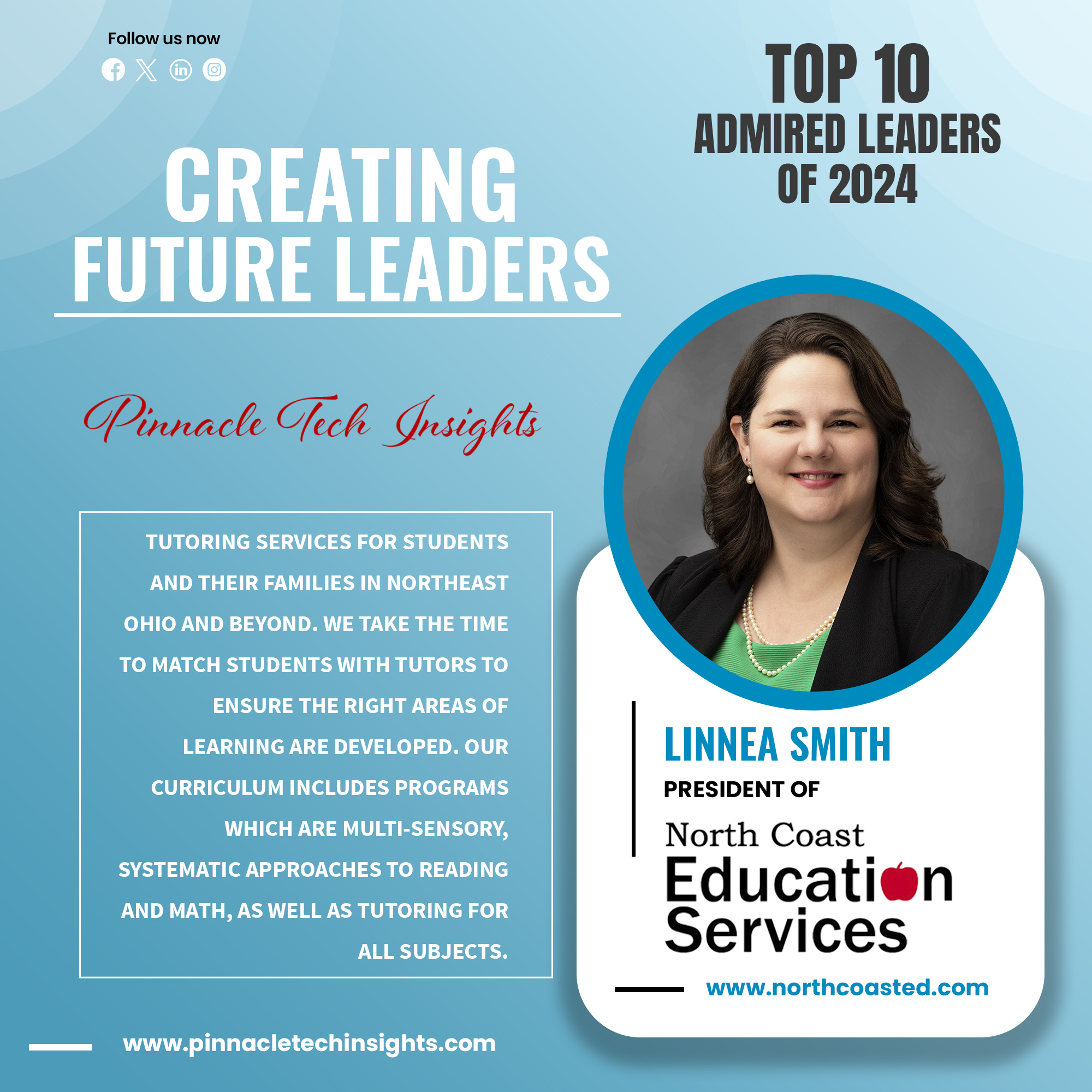 Pinnacle TechInsights Magazine | Linnea Smith, President of North Coast ...